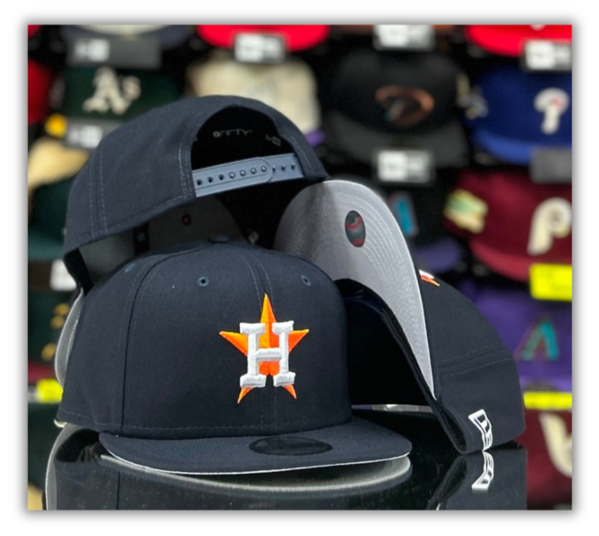 Houston Astros Navy-Snapback – BKLYNCAP