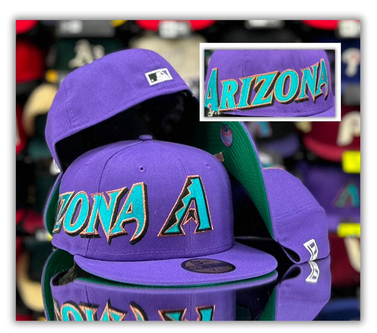 Arizona Diamondbacks Purple/Green UV – BKLYNCAP