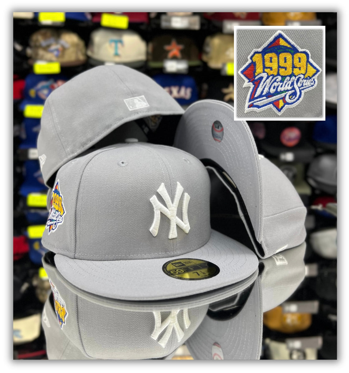 New York Yankees Grey/Grey UV – BKLYNCAP