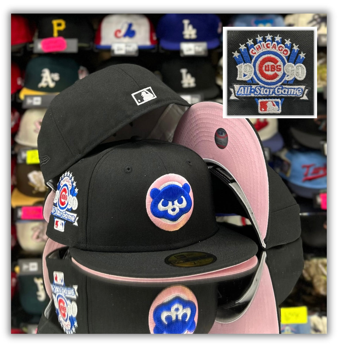 Chicago Cubs Bk/Pink UV – BKLYNCAP