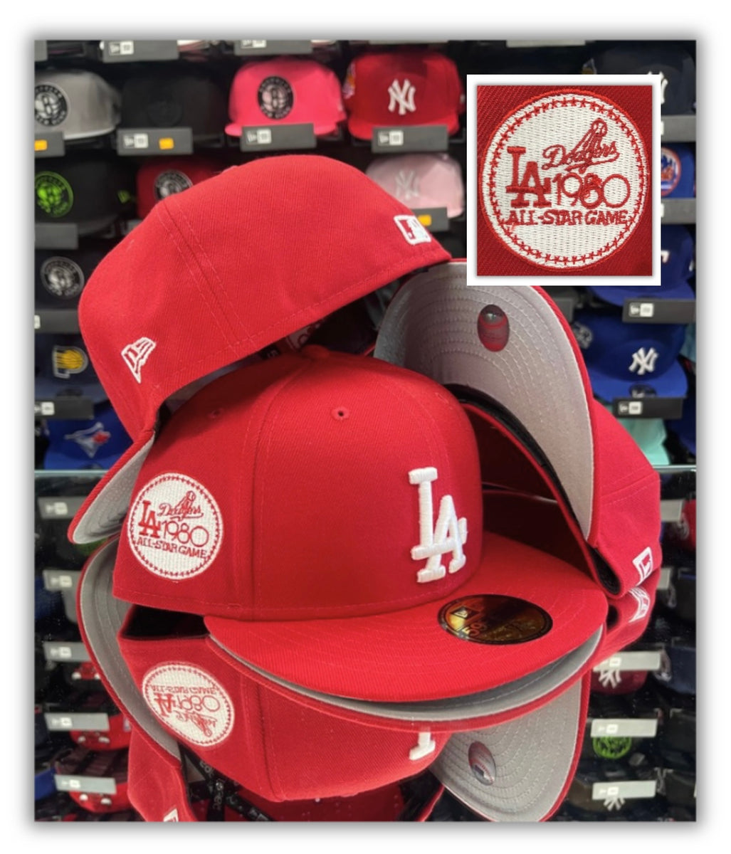 Los Angeles Dodgers Red Patch/Grey UV – BKLYNCAP