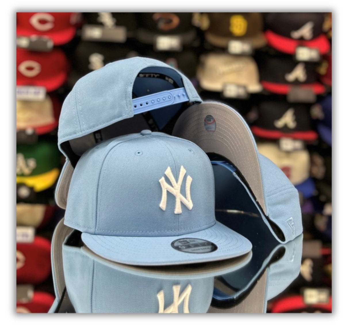 New York Yankees Sky Blue-Snapback – BKLYNCAP