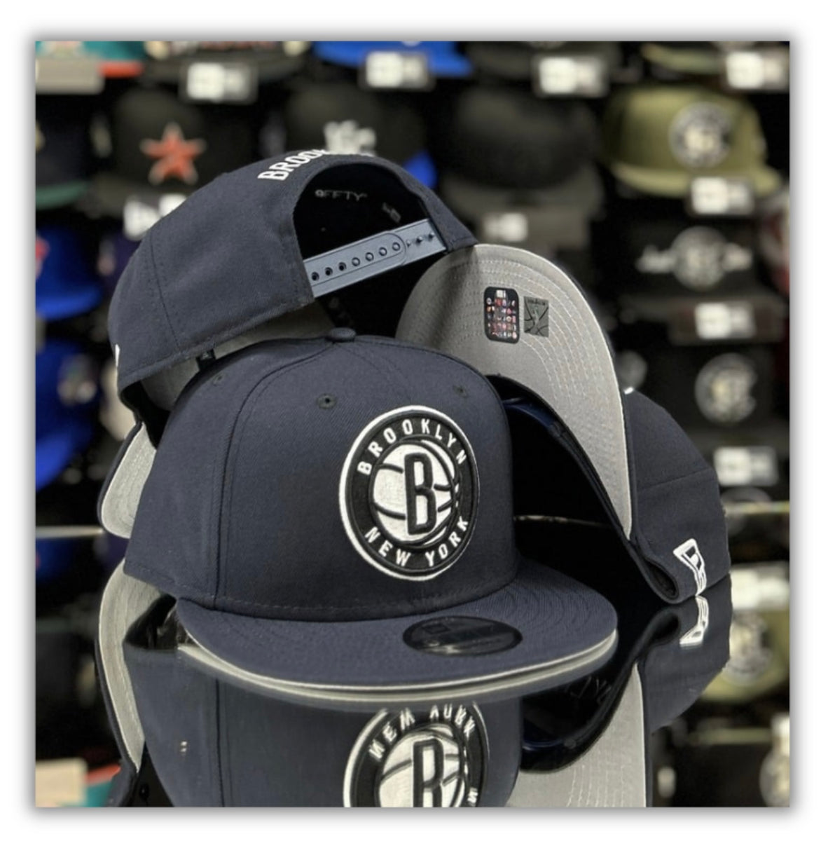 Brooklyn Nets Navy-Snapback – BKLYNCAP