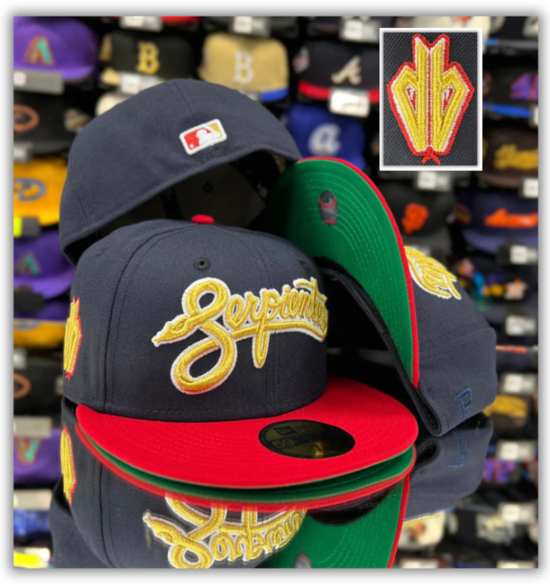 Arizona Diamondbacks Serpientes Navy/Red 2T/Green UV – BKLYNCAP