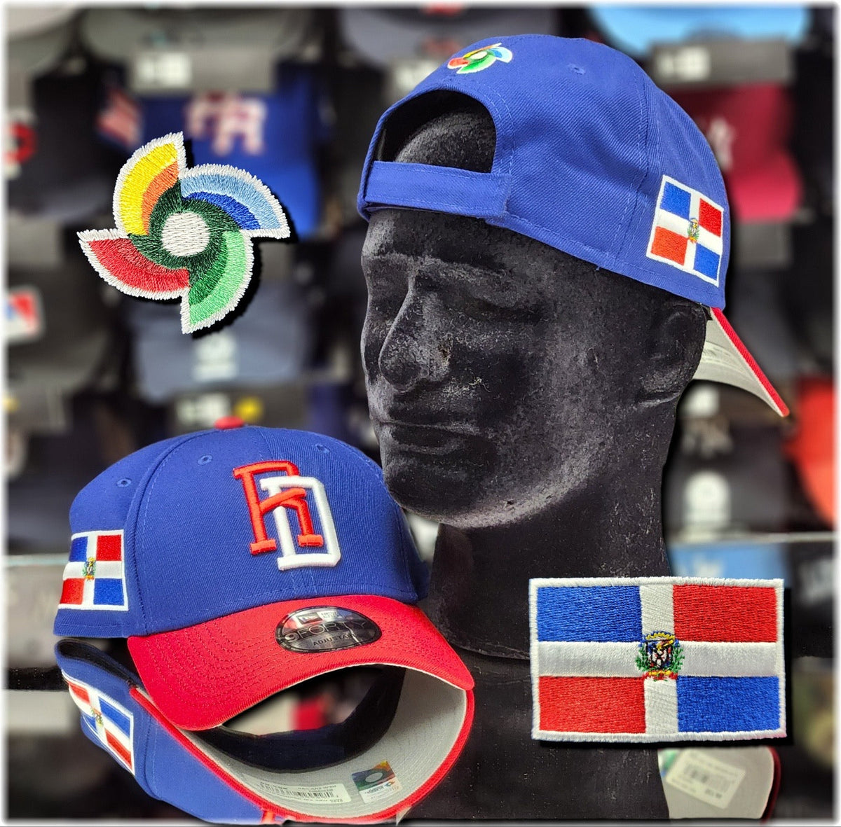 WBC-Dominican Republic 9Forty -Adjustable – BKLYNCAP